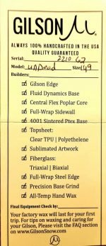 Gilson Undead Snowboard Review - Board of the World