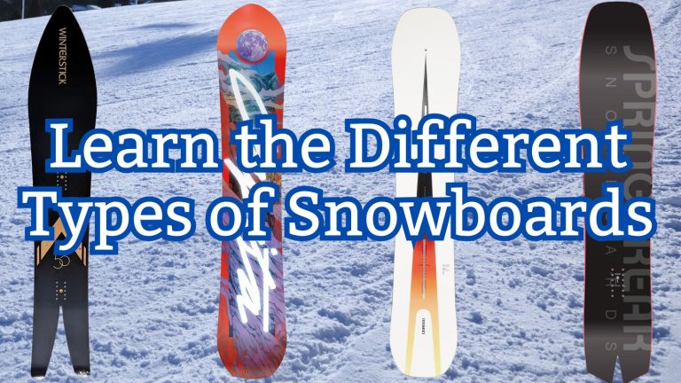 The Different Types of Snowboards & Their Benefits - Board of the World