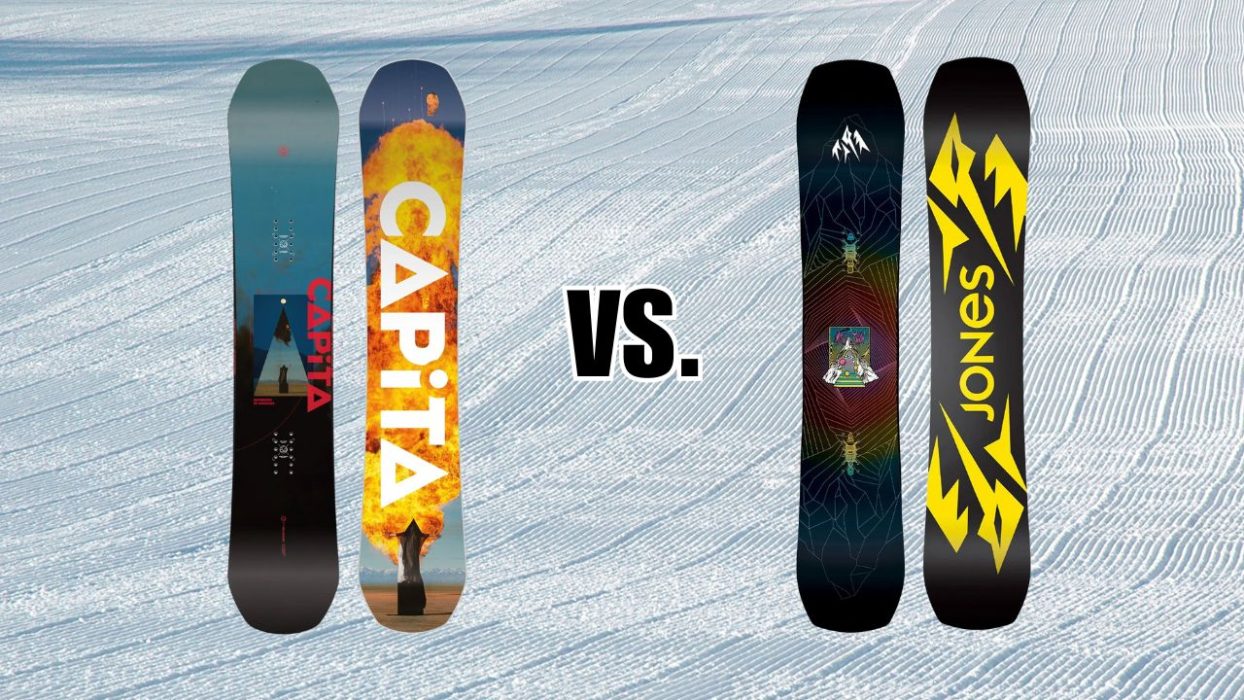 The Capita DOA vs Jones Mountain Twin 2025 : Boards Compared