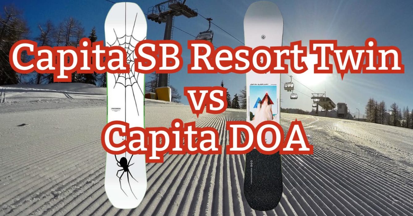The Capita DOA vs Jones Mountain Twin 2024 : Boards Compared
