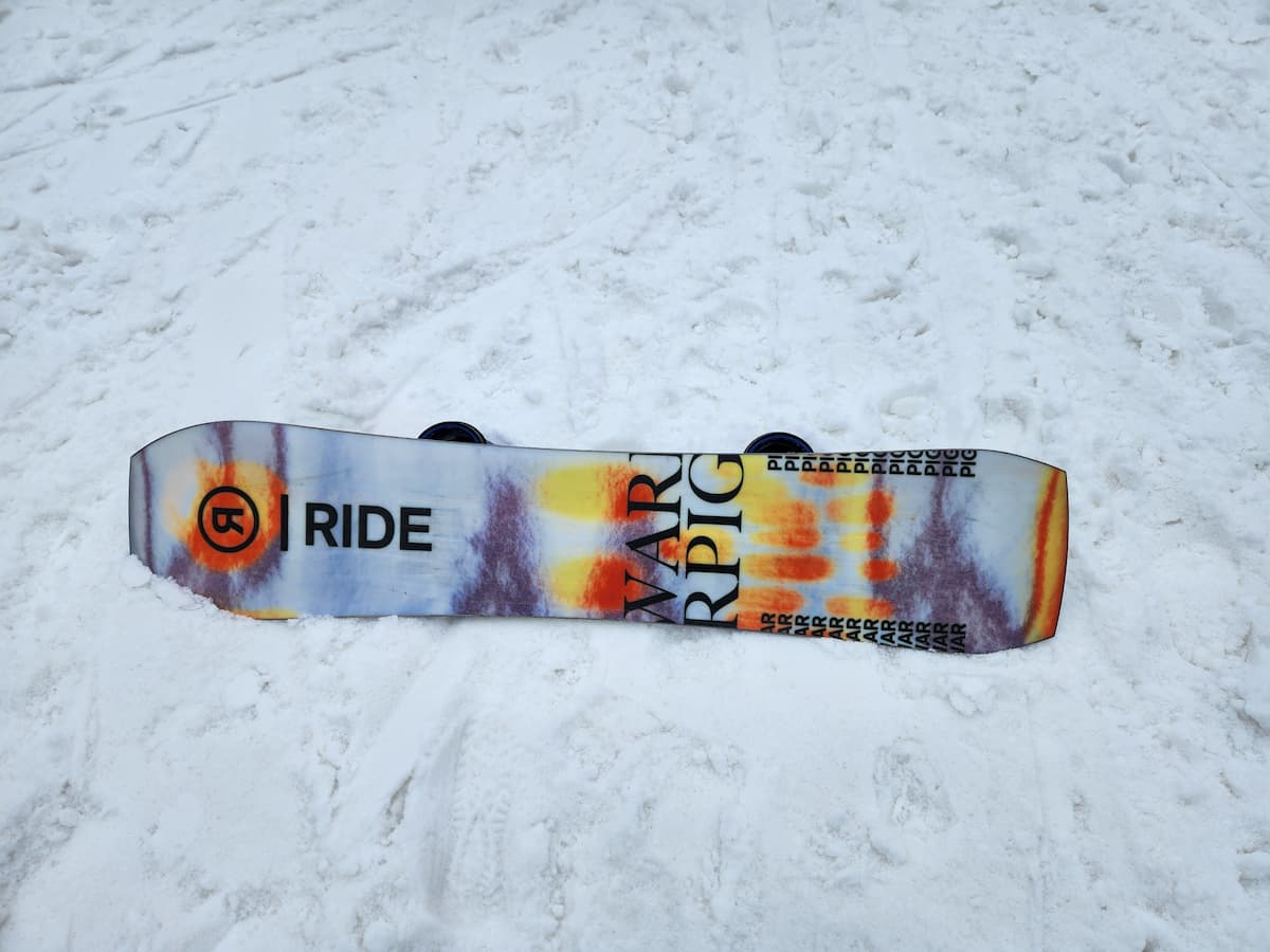 The Ride Warpig Snowboard Review - Board of the World